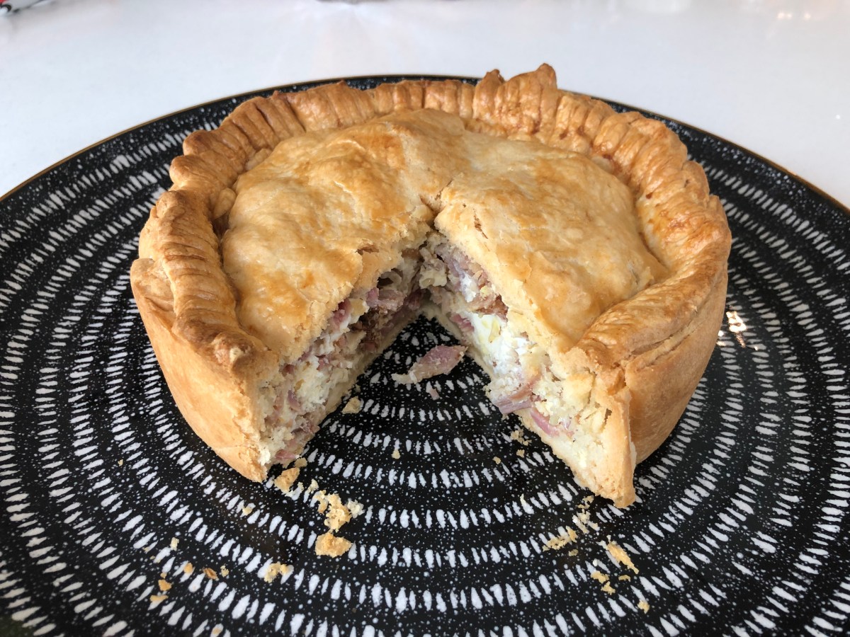 Recipe – Egg and Bacon Pie – Dad That Cooks