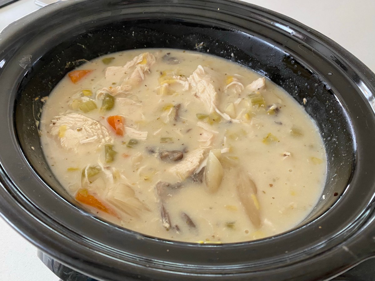 Recipe – Slow Cooked Creamy Chicken Stew – Dad That Cooks